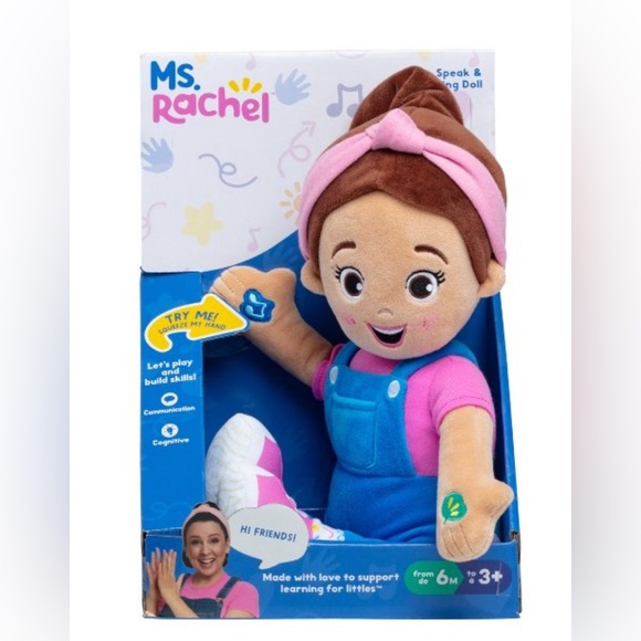 Ms Rachel | Toys | Ms Rachel Talking Doll New In Box | Poshmark